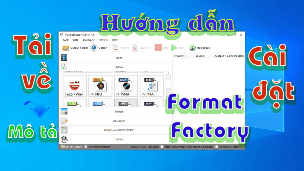 Tải Format Factory Full Crack Miễn Phí Mới Nhất 2025 + Hướng Dẫn Cài ...
